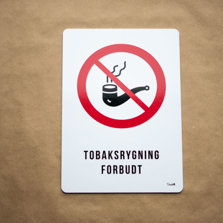 Rygning forbudt • Særskilt